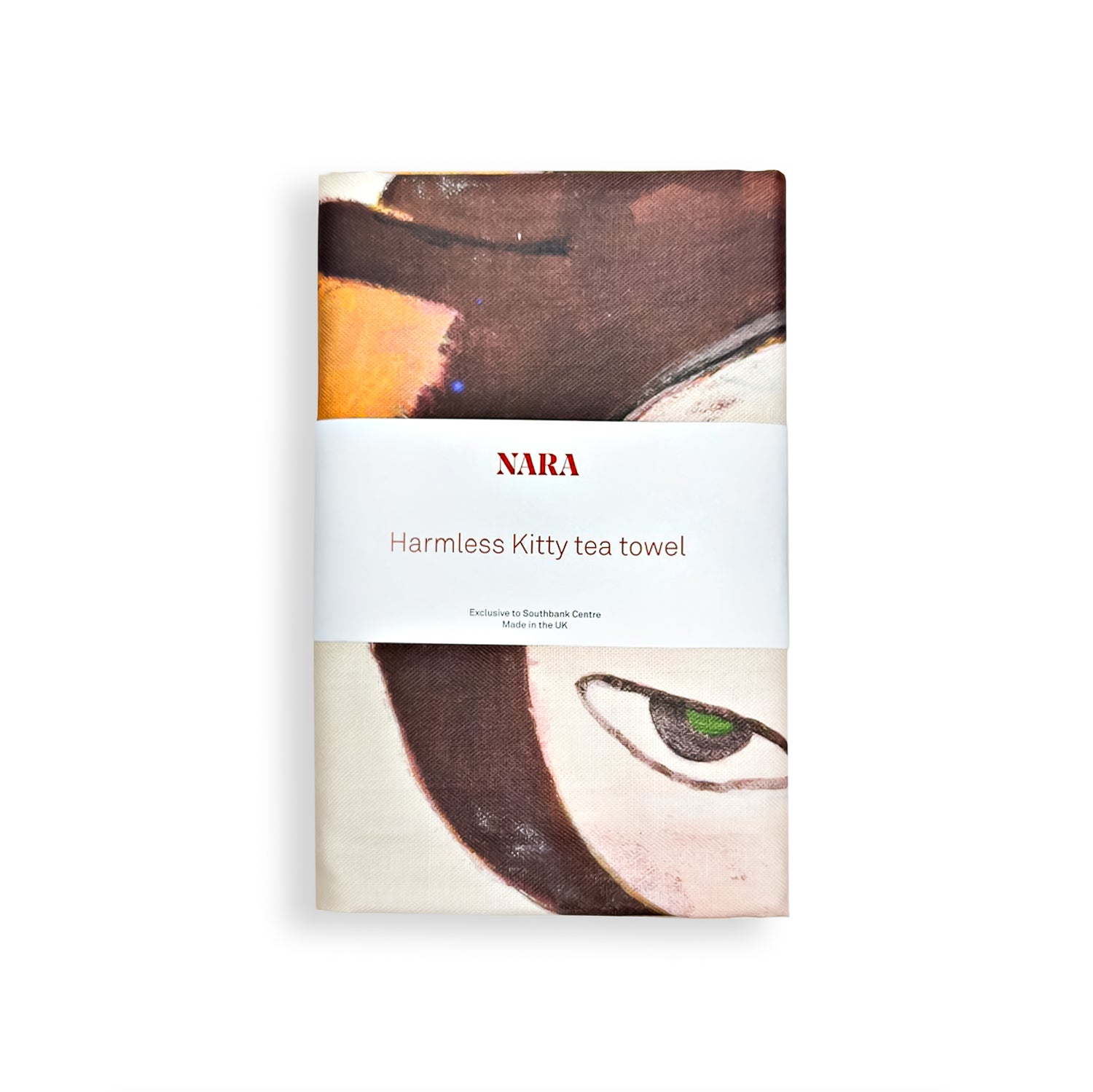 Harmless Kitty - Yoshitomo Nara Tea Towel – Southbank Centre Shop