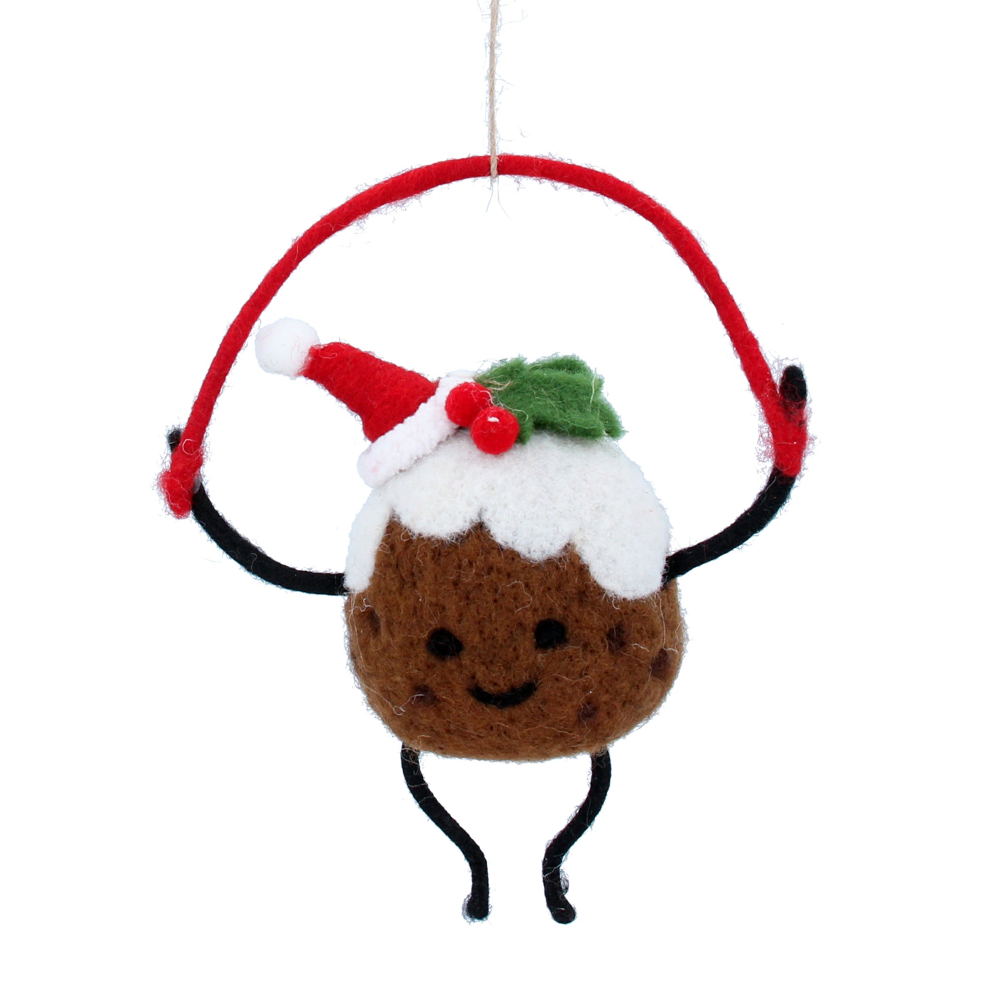 Skipping Christmas Pudding Decoration – Southbank Centre Shop