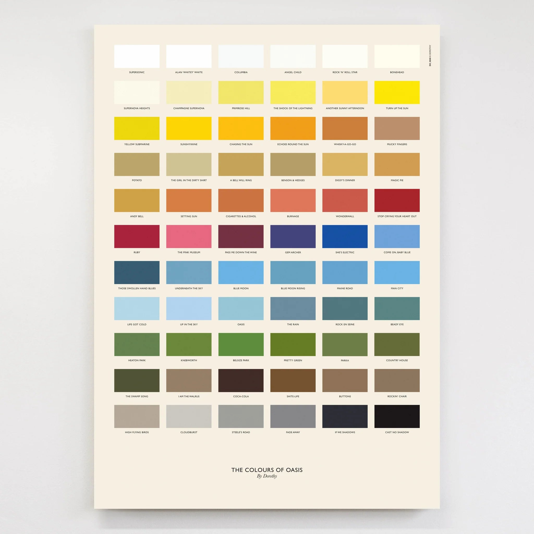The Colours of Oasis - Special Edition – Southbank Centre Shop