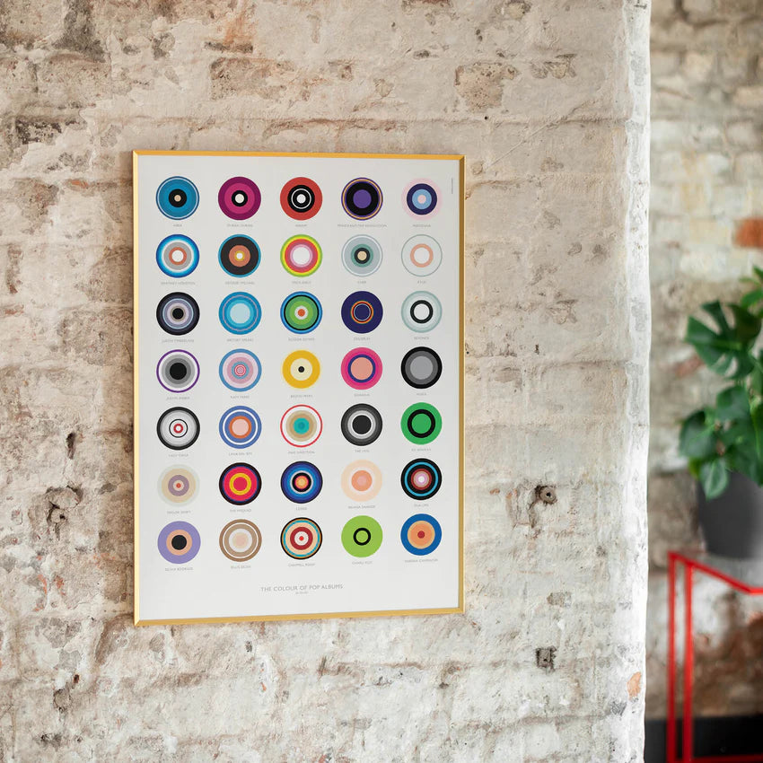 The Colour of Pop Albums Print – Southbank Centre Shop