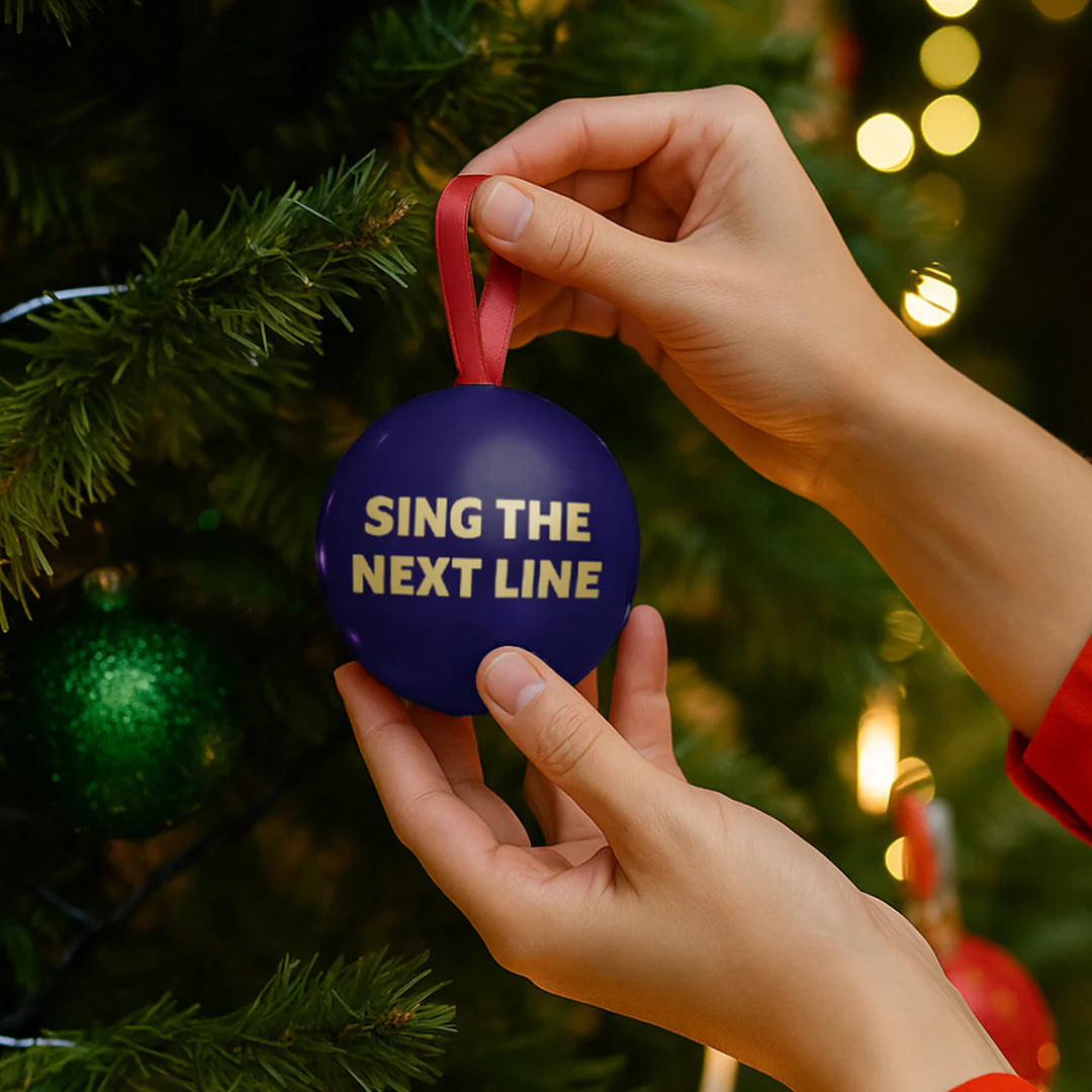Festive Fun in a Bauble: Sing the Next Line – Southbank Centre Shop