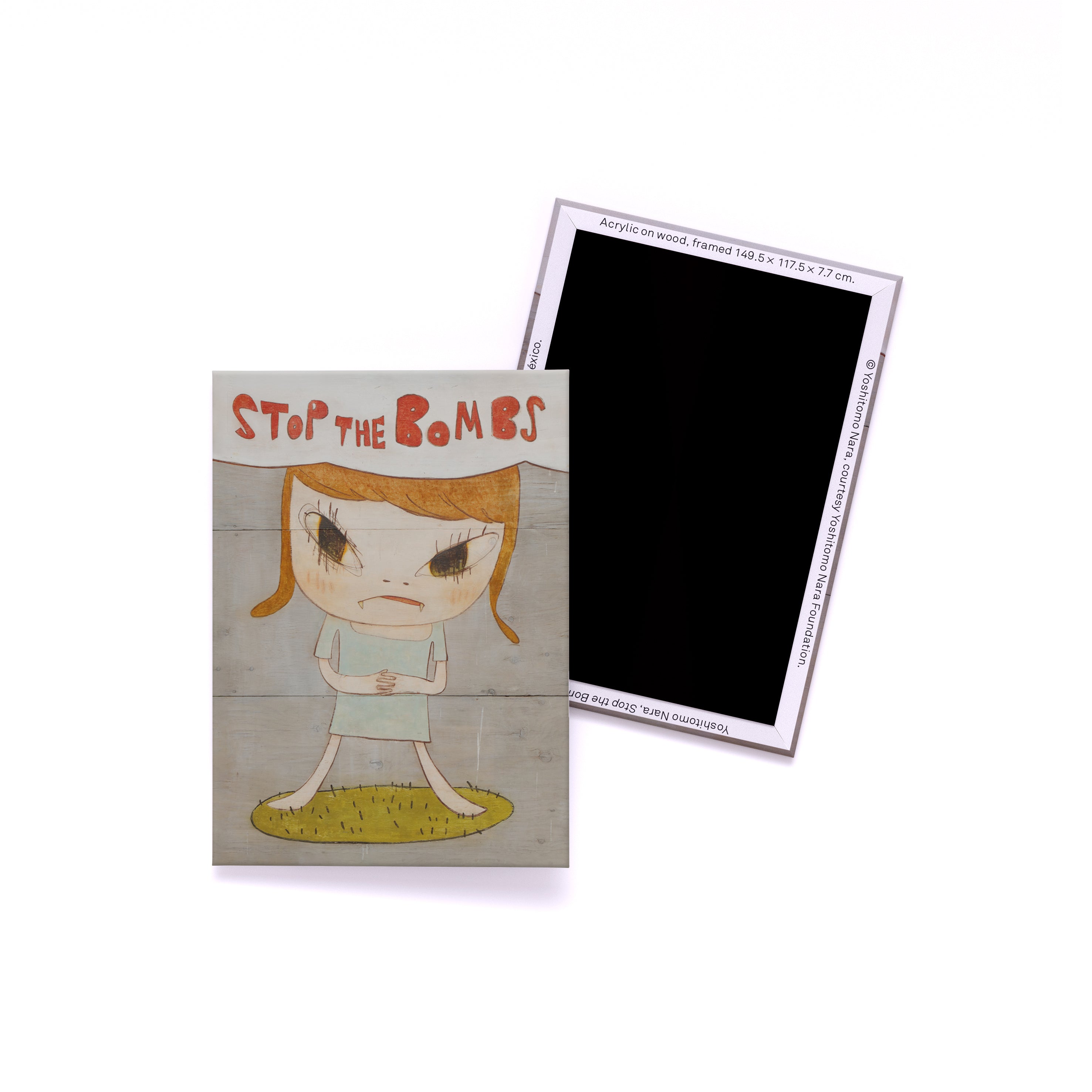 Stop the Bombs - Yoshitomo Nara Magnet – Southbank Centre Shop