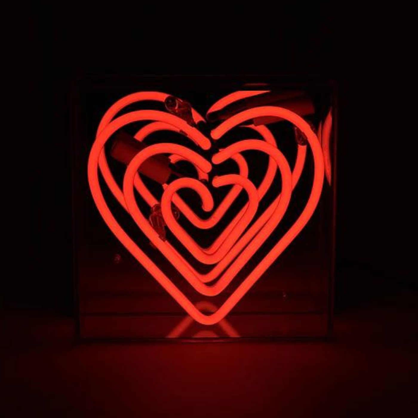 Neon Love Heart Free Glowing Neon Heart Image | Download At StockCake