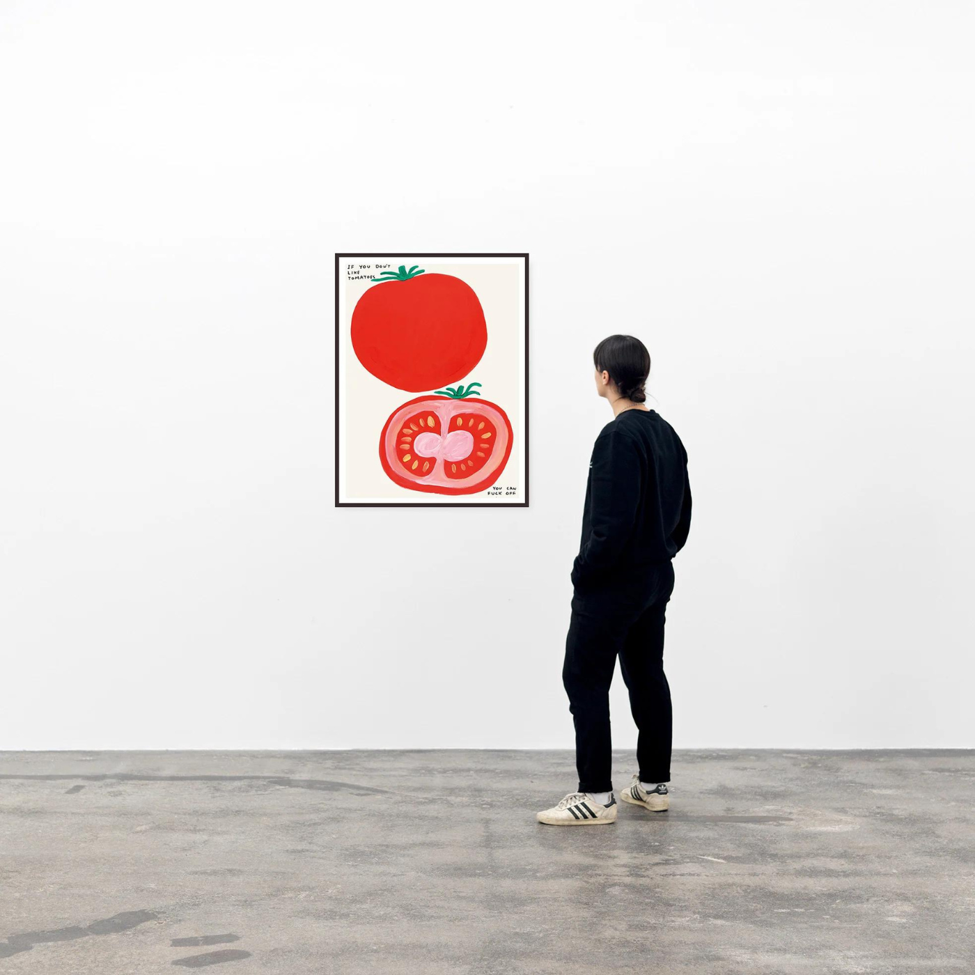 David Shrigley | If You Don't Like Tomatoes Poster – Southbank Centre Shop