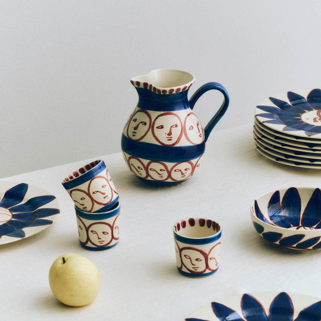 HAY Deep Blue Flower La Pittura Bowl – Southbank Centre Shop