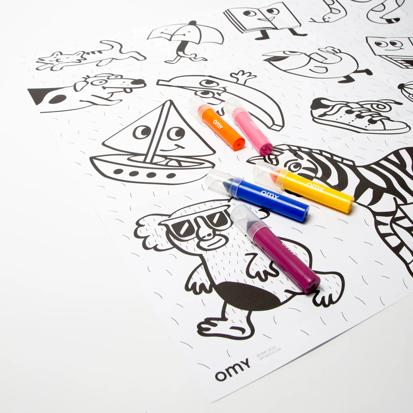 OMY Colouring Poster My First Art – Southbank Centre Shop