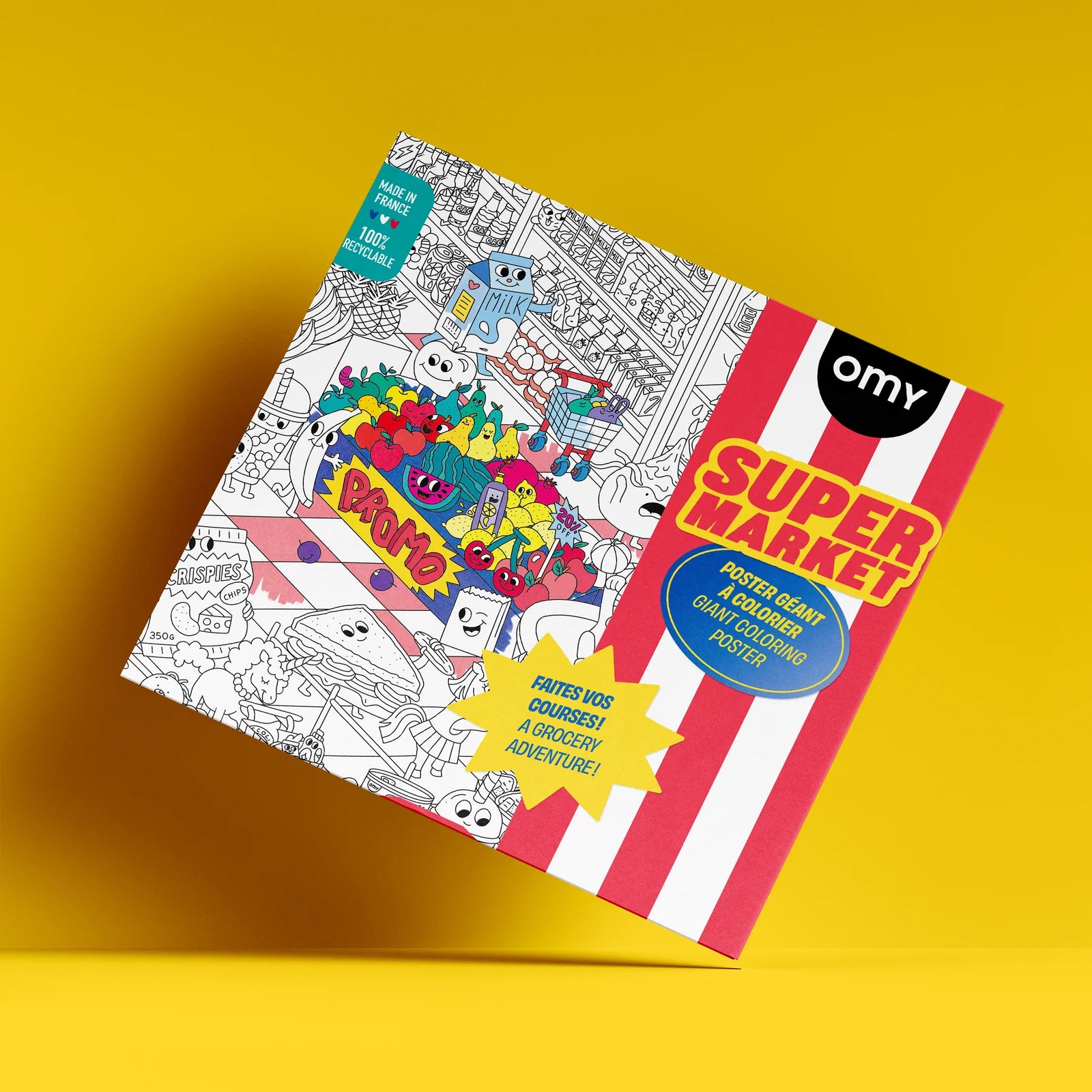 OMY Colouring Poster Supermarket – Southbank Centre Shop