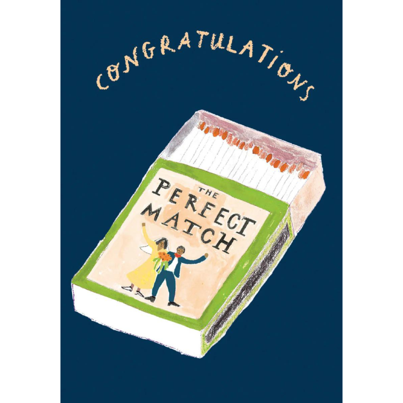 Congratulations Perfect Match Greeting Card – Southbank Centre Shop