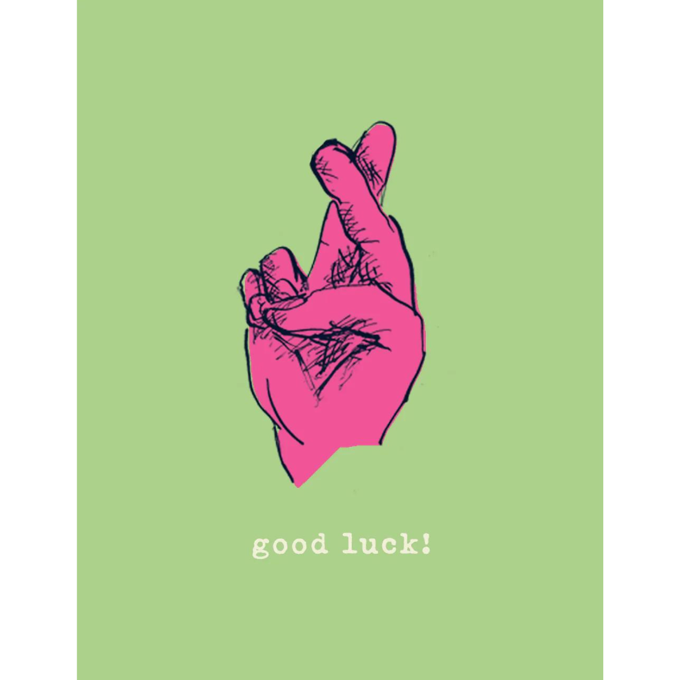 Good Luck Hand Mini Card – Southbank Centre Shop