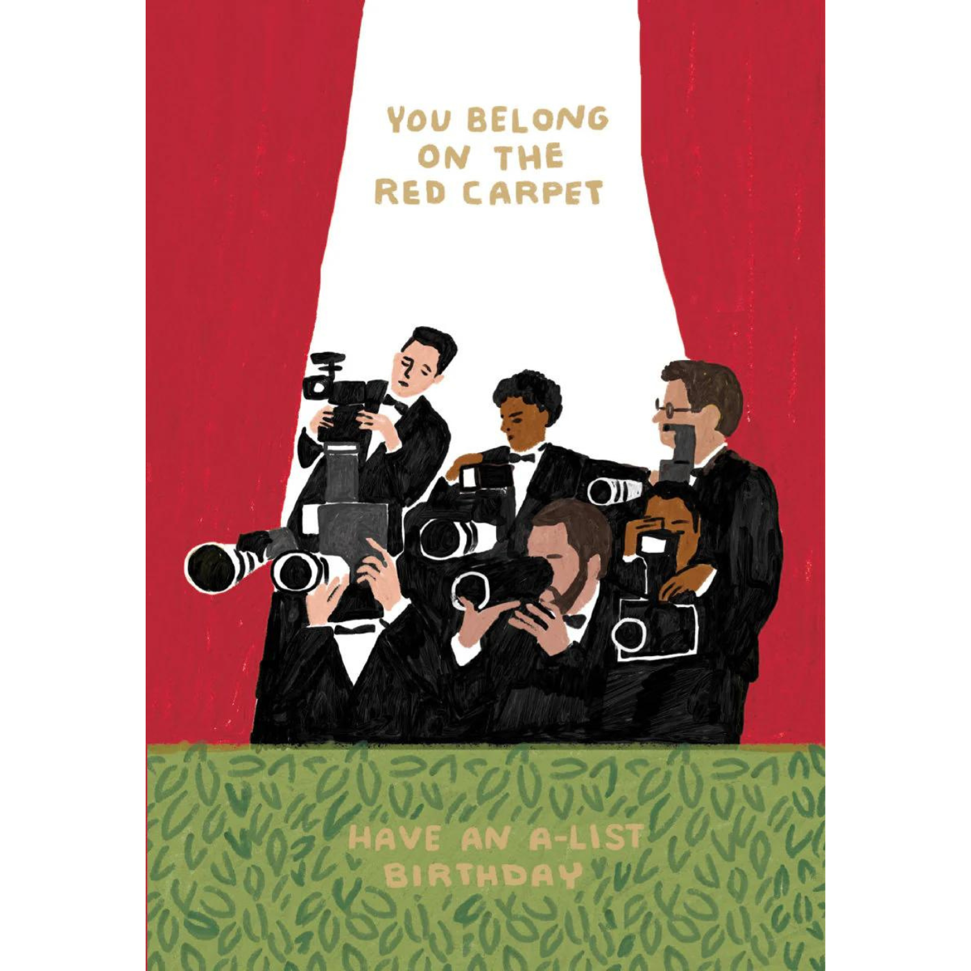 Red Carpet Birthday Petite Card – Southbank Centre Shop