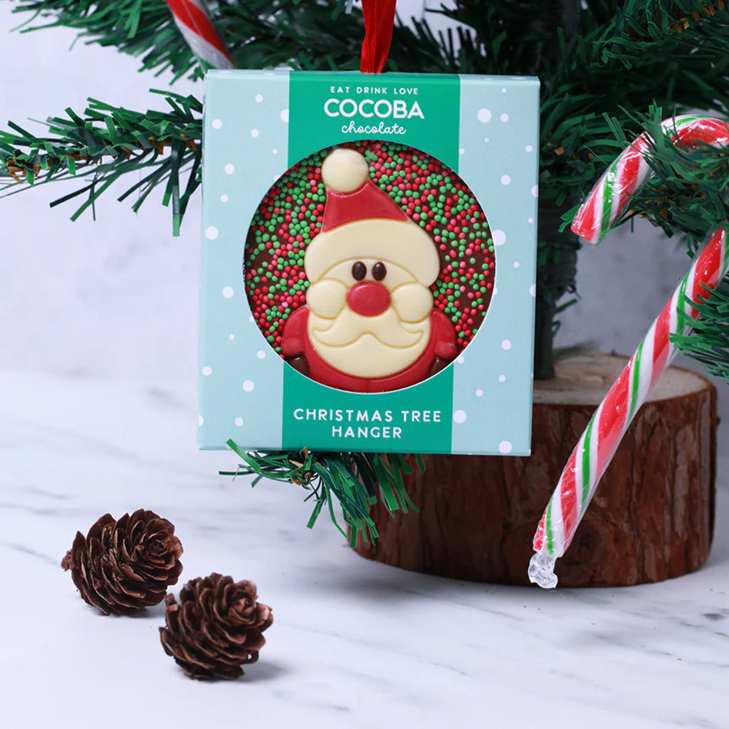 Christmas Santa Milk Chocolate Tree Hanger – Southbank Centre Shop