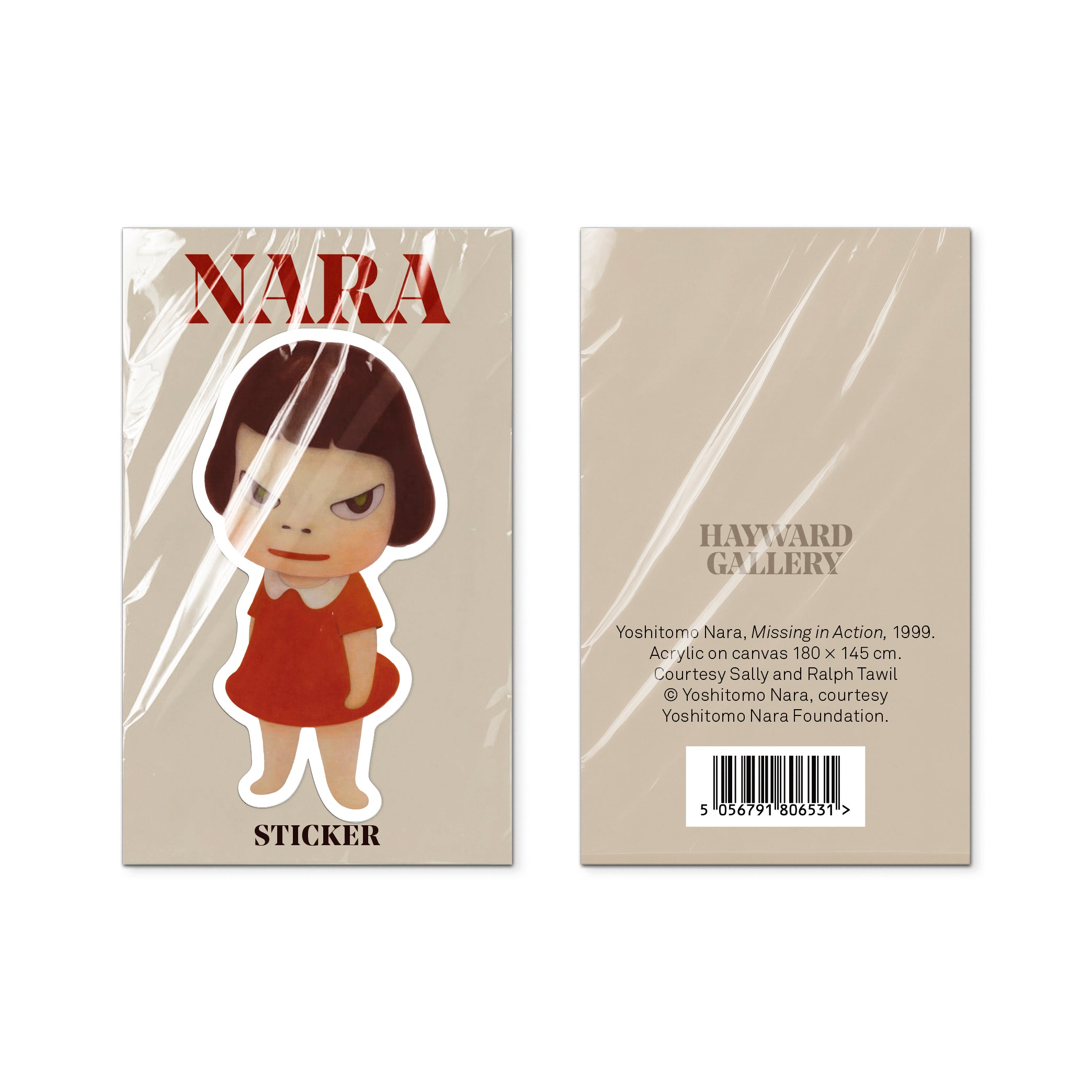 Missing in Action - Yoshitomo Nara Sticker – Southbank Centre Shop