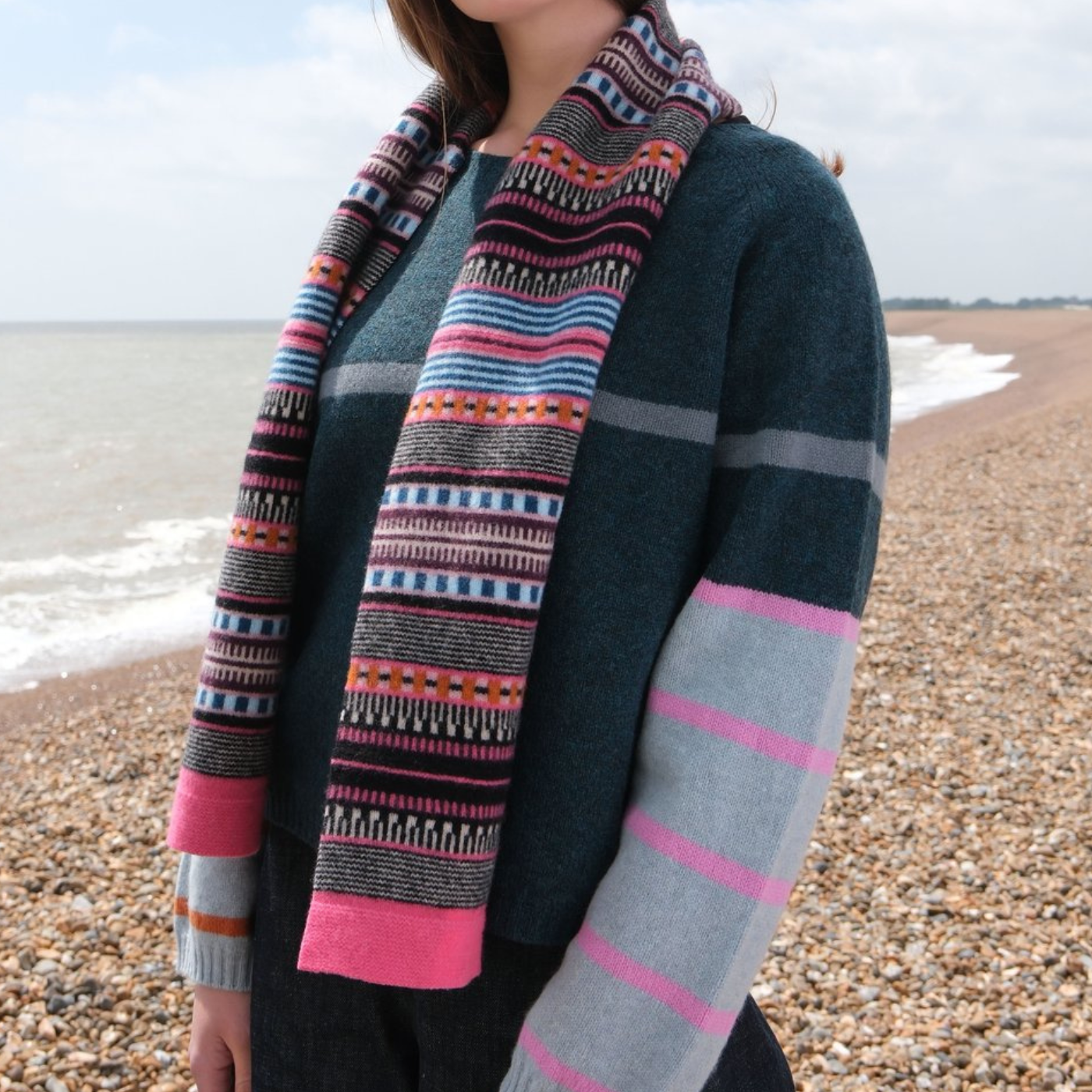 Charlestone Small Stripe Scarf – Southbank Centre Shop