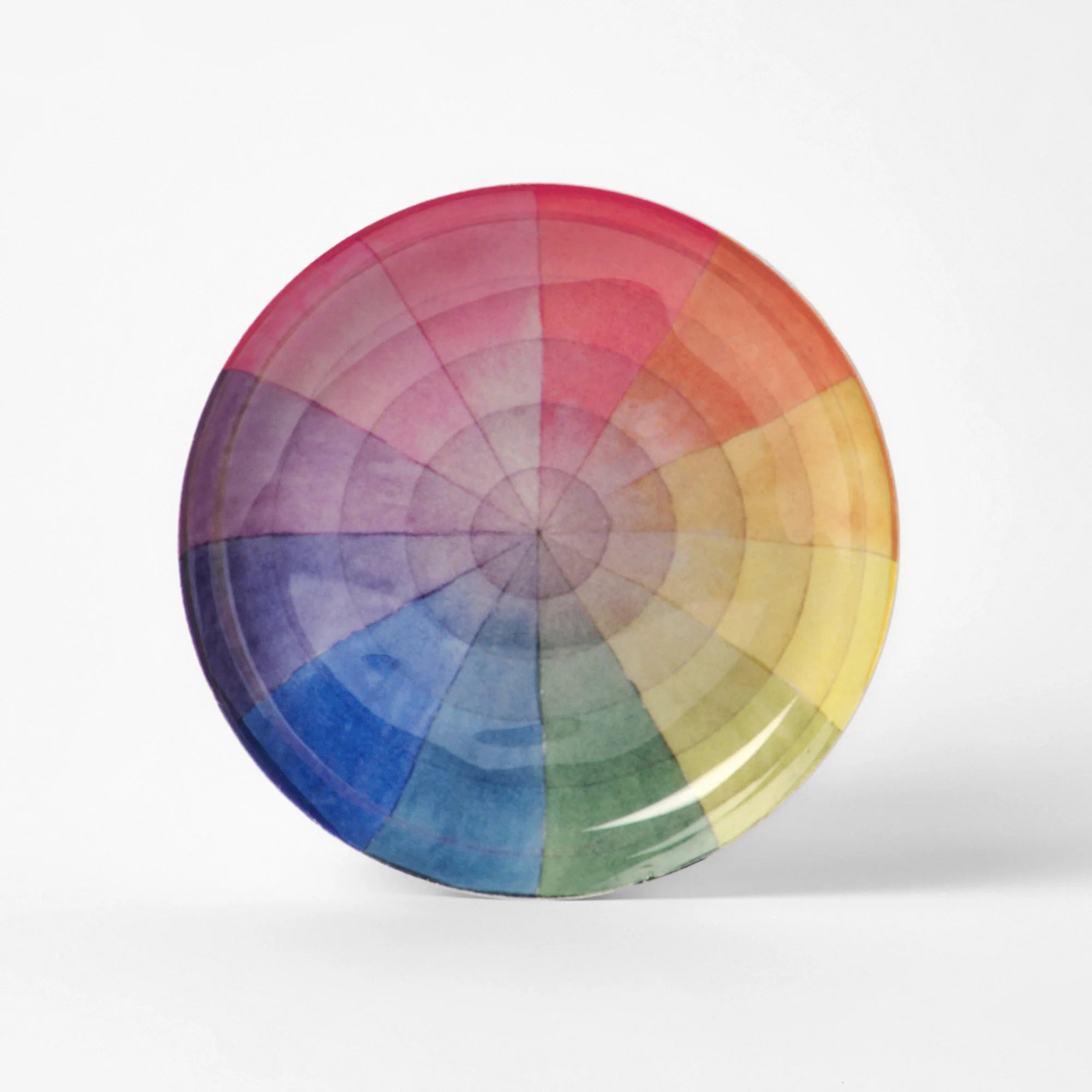 Vintage Colour Wheel Round Enamel Tray – Southbank Centre Shop
