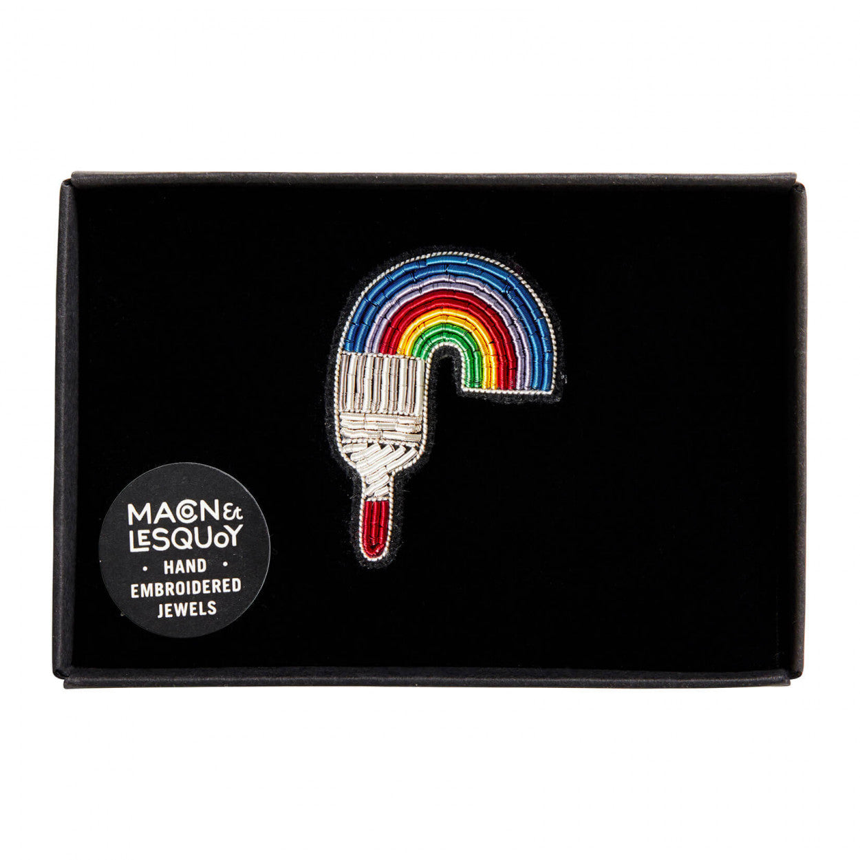 Paint Brush Embroidered Brooch – Southbank Centre Shop