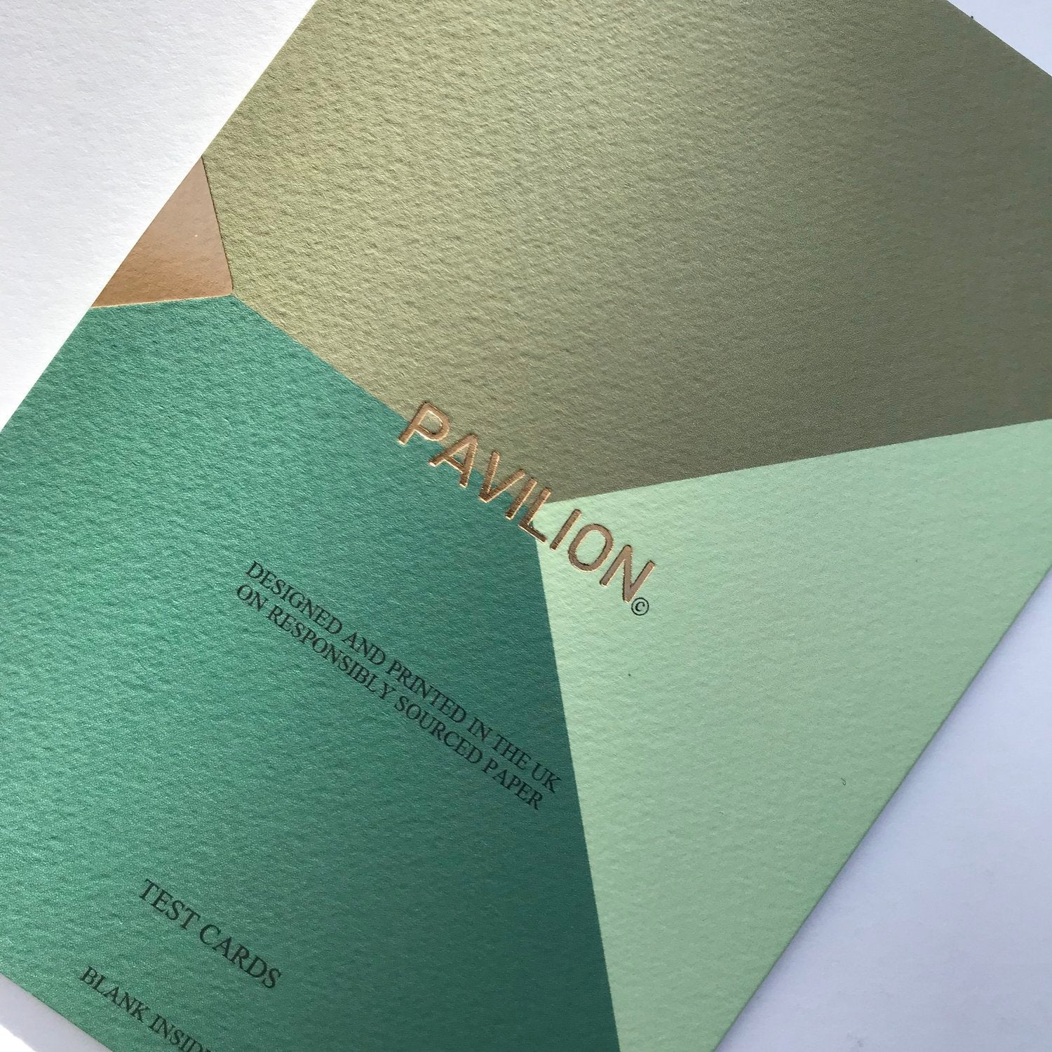 Turquoise Test Card – Southbank Centre Shop