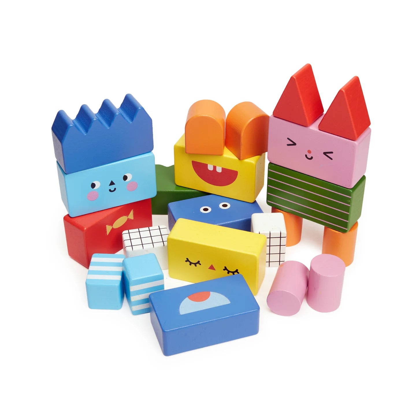 Stack & Mix Wooden Building Blocks – Southbank Centre Shop